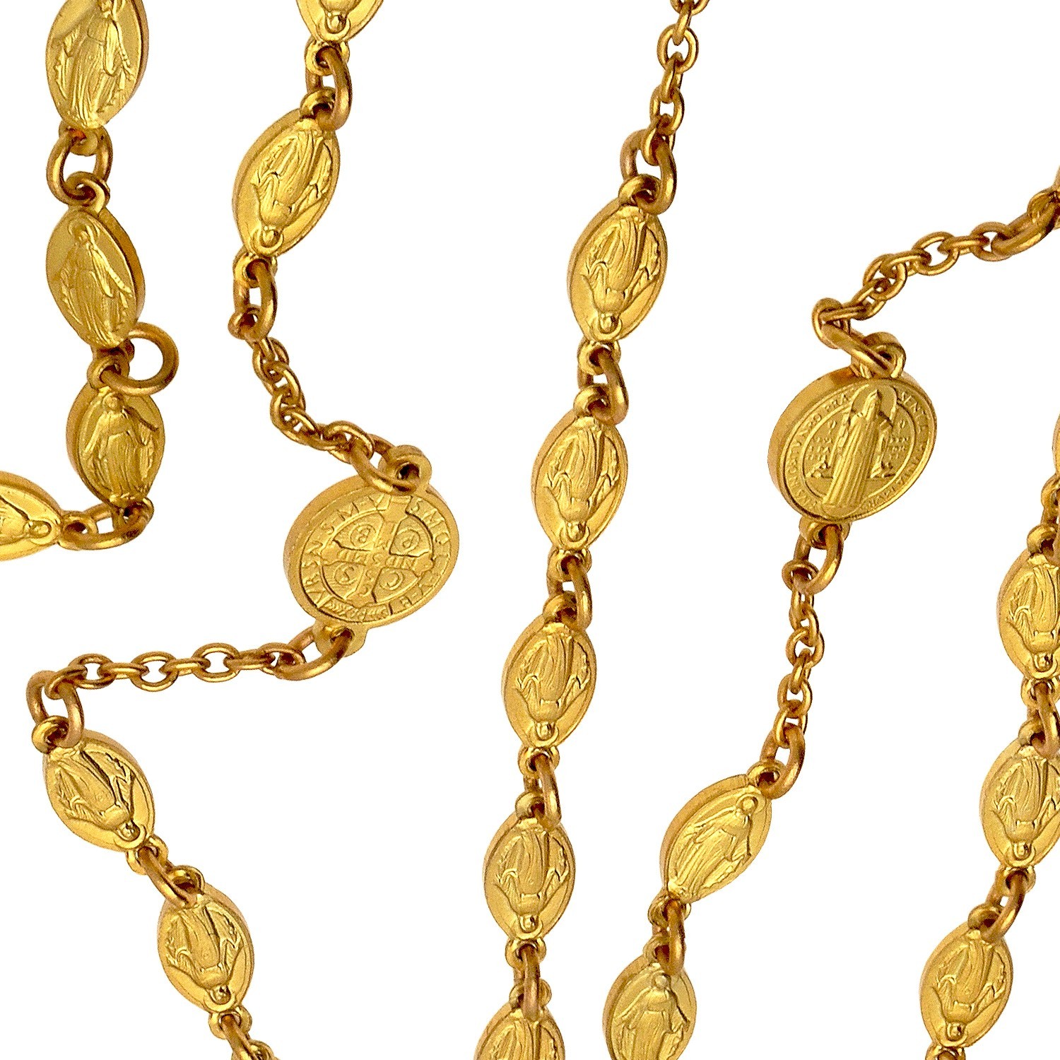 Prezentujemy Pantwu oryginalny złoty różaniec. Wykonany w całości ze ...