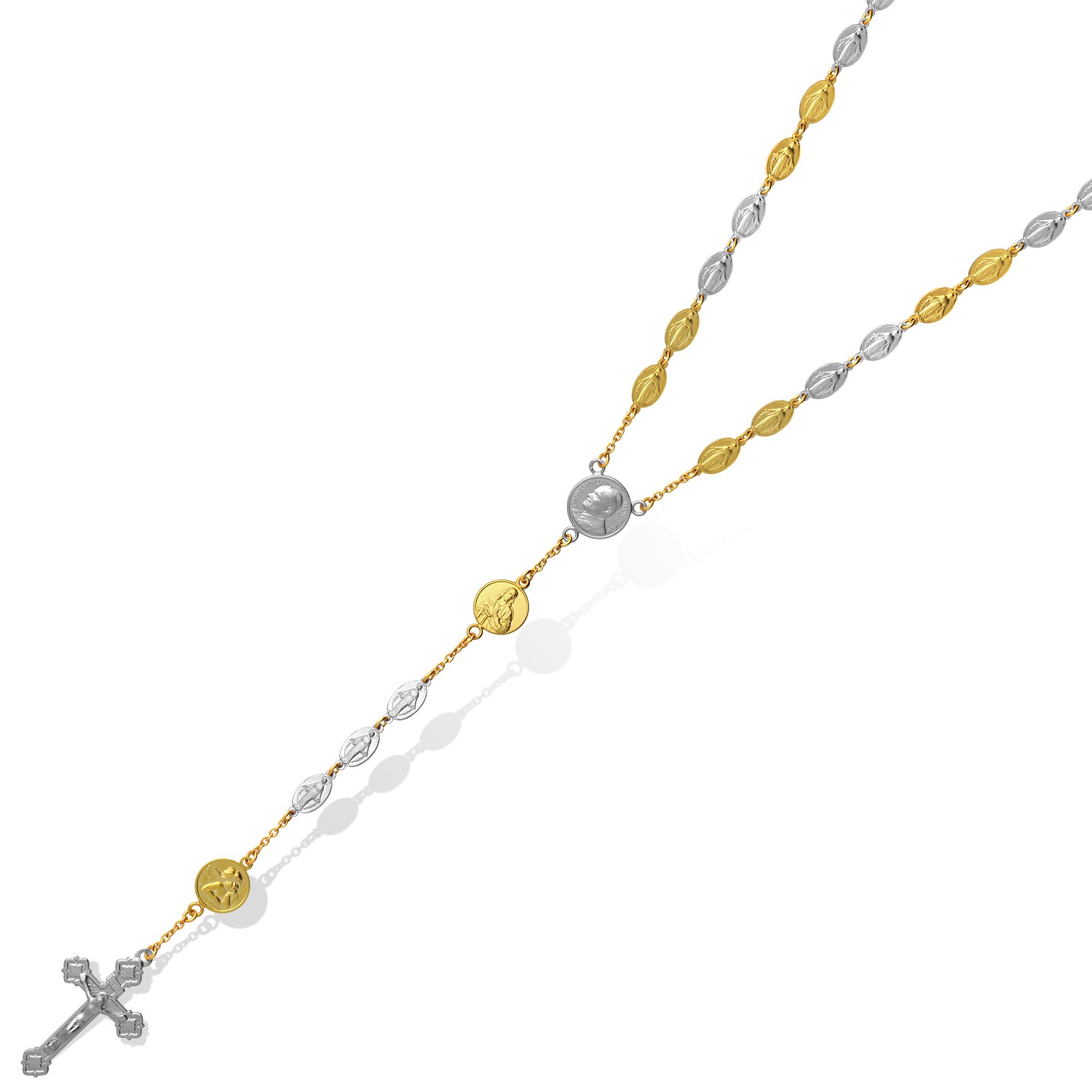 Różaniec wykonany w złocie - próba 750, 110g - Gold Urbanowicz-Warszawa