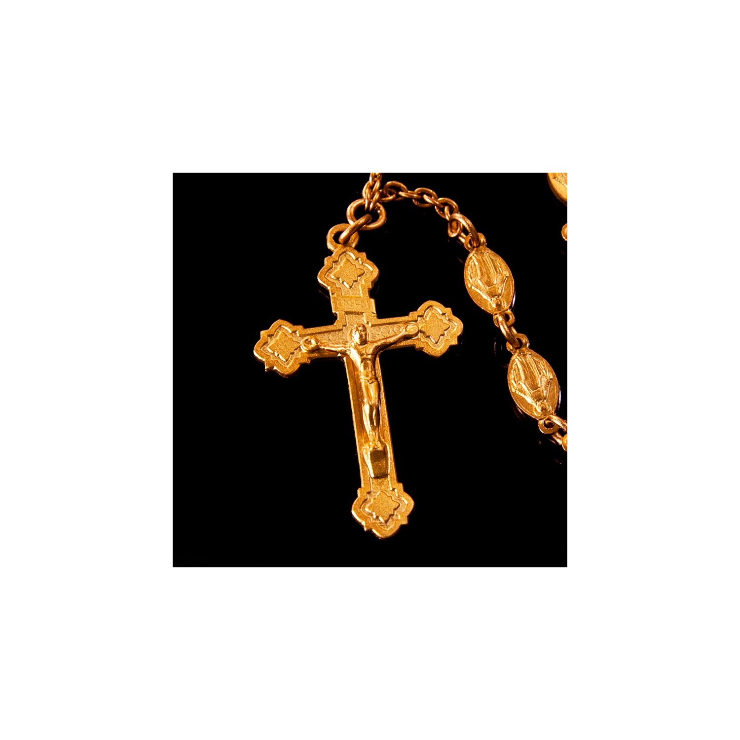 Różaniec złoty dziesiątka. Różaniec ze złota, ręcznie wykonany ...