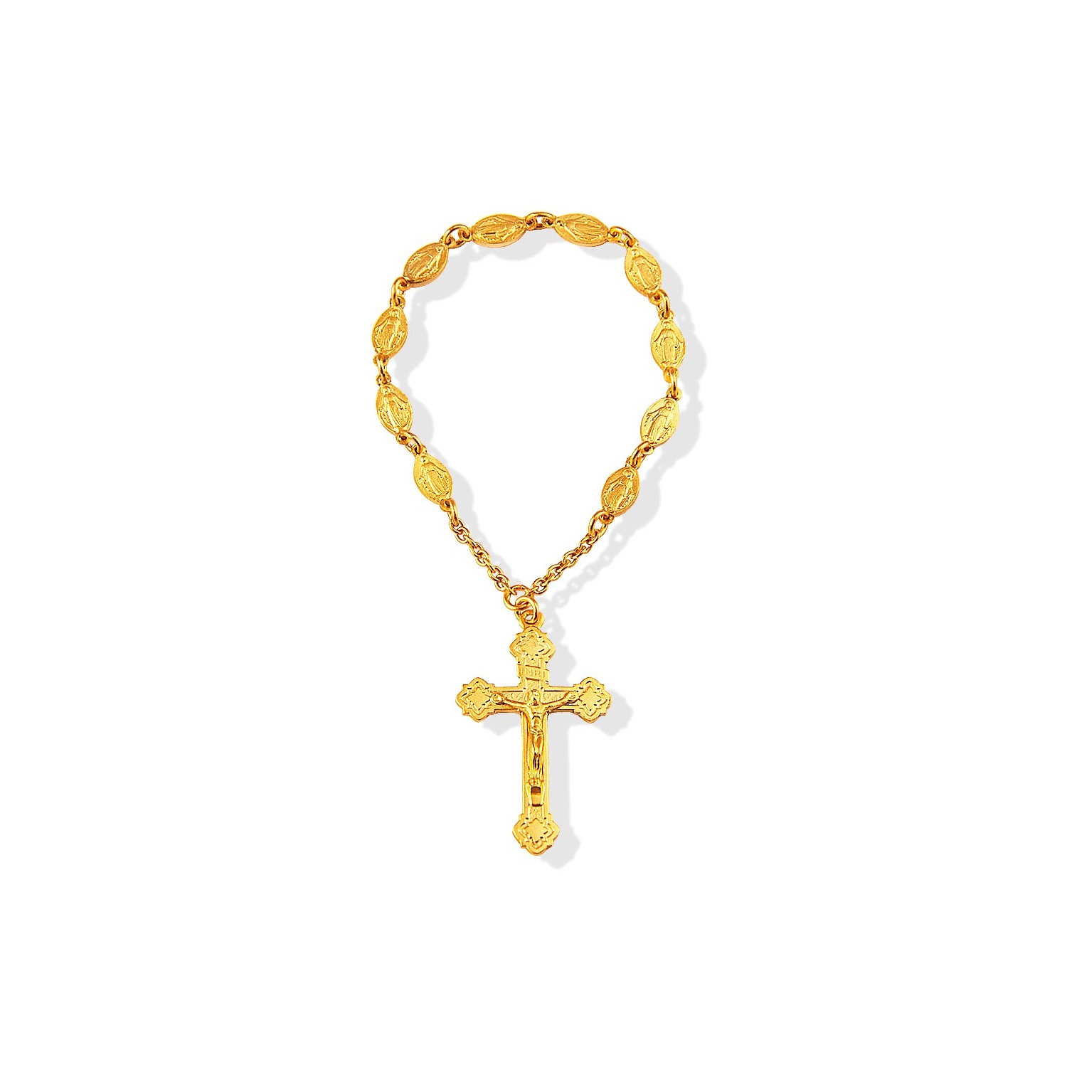 Różaniec złoty dziesiątka. Różaniec ze złota, ręcznie wykonany ...